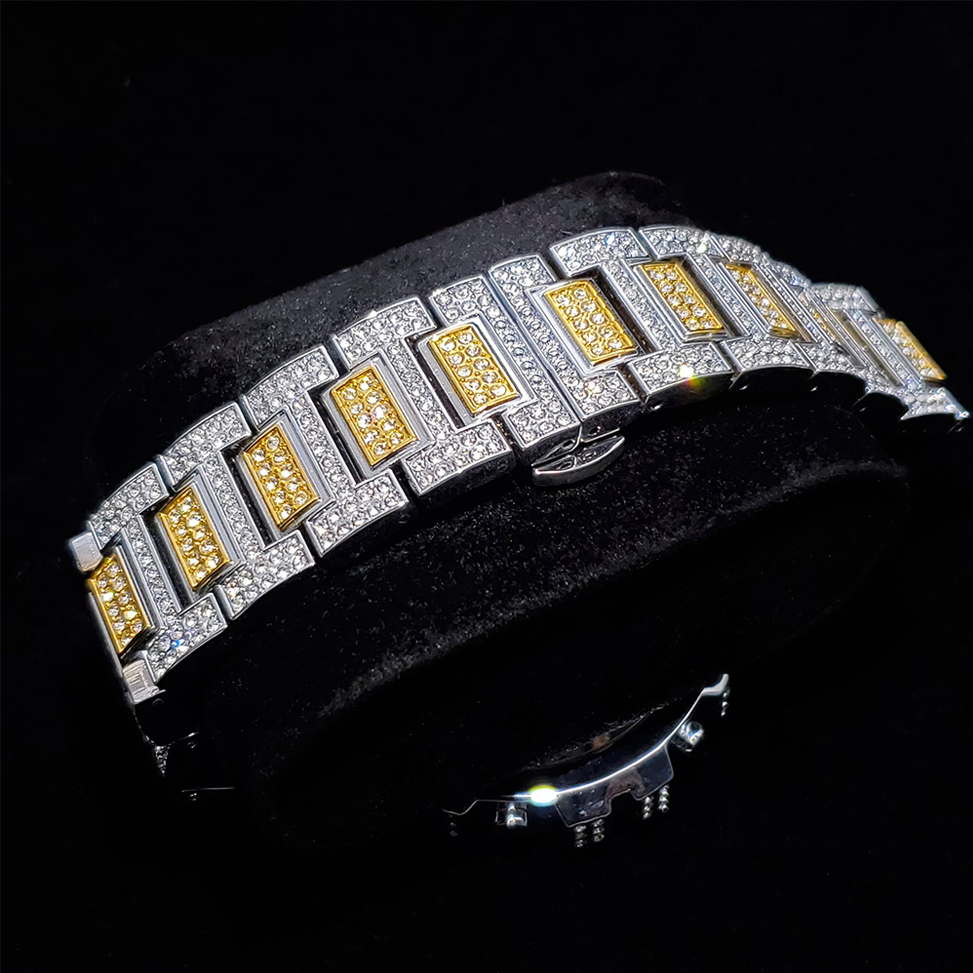 18K Men's Casio G-shock Style Digital Diamond Watch | High Quality AAA+ ...