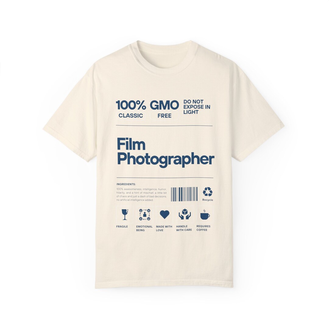 Film Photographer T-shirt Analog Photography T-shirt Camera T-shirt ...