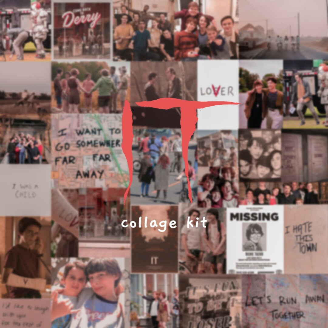 It Losers Wall Collage Kit [digital Only] - Etsy