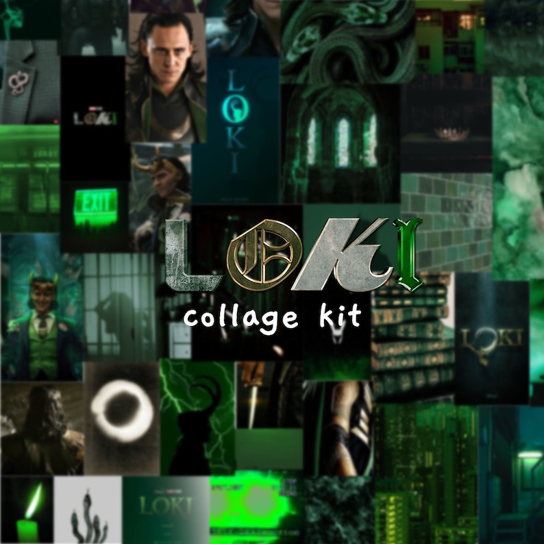 Loki Wall Collage Kit [digital Only] - Etsy