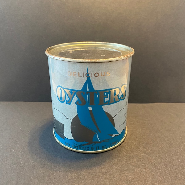 Oyster Can - Etsy