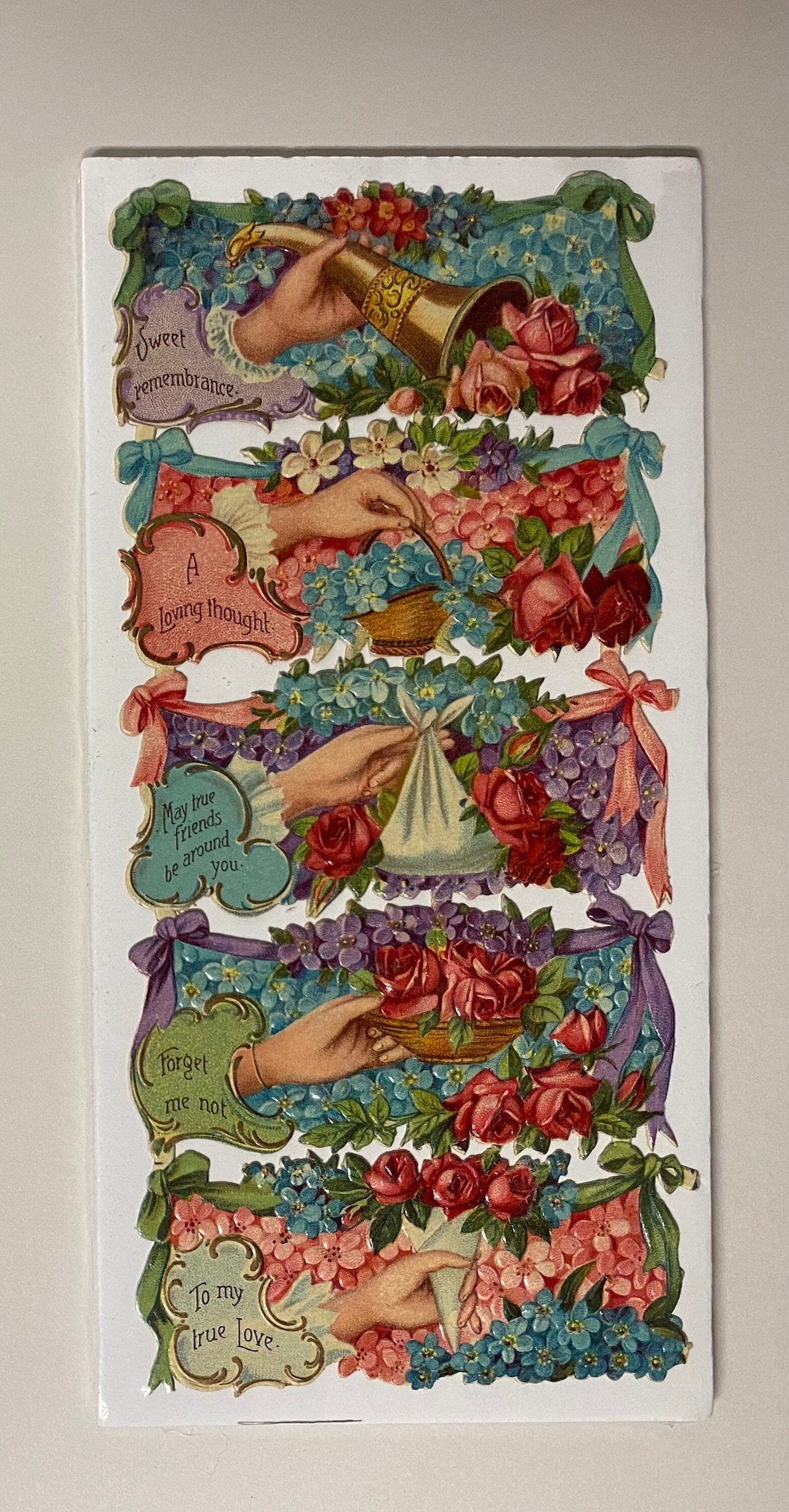 Victorian Era Calling Cards - Choose From Two Sets - Etsy