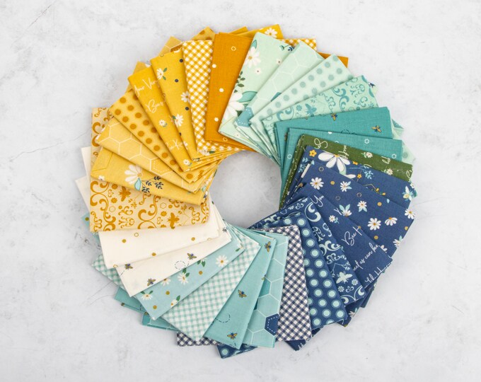 Daisy Fields Full Collection Fat Quarter Bundle | 27 Pieces | Designed ...