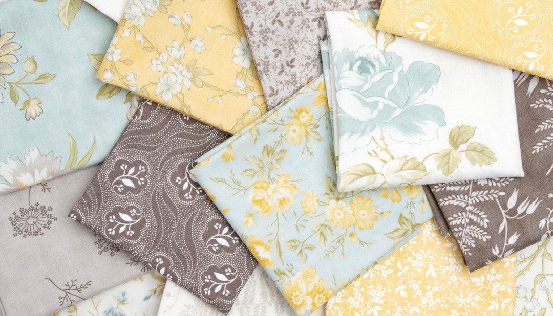 Honeybloom Full Collection Fabric Bundle | 32 Pieces | Fat Quarters or ...
