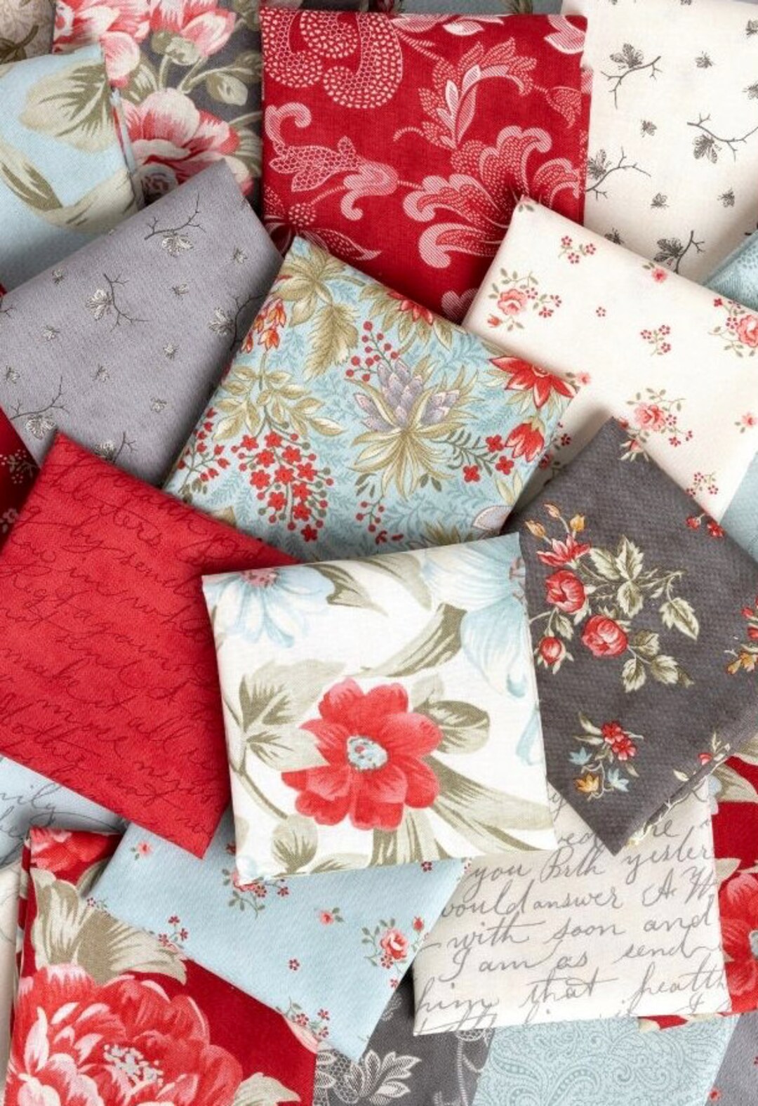 Collections for a Cause: Etchings Fabric Bundle 34 Pieces, Choose Fat ...