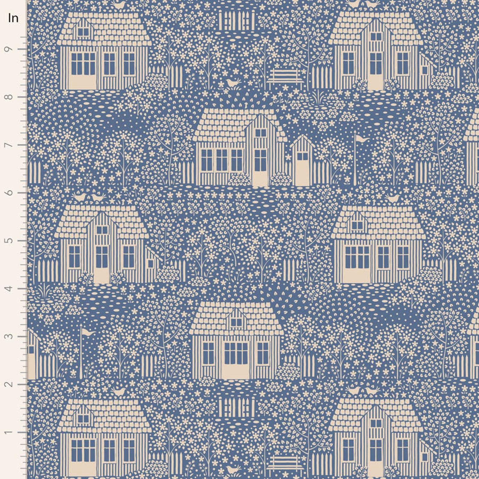 Tilda Hometown Henhouse Quilt Kit 685 In X 835 In Etsy