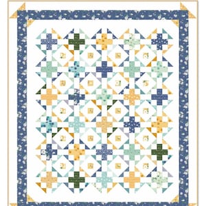 Daisy Fields Garden Terrace Quilt Pattern | Designed by Beverly ...