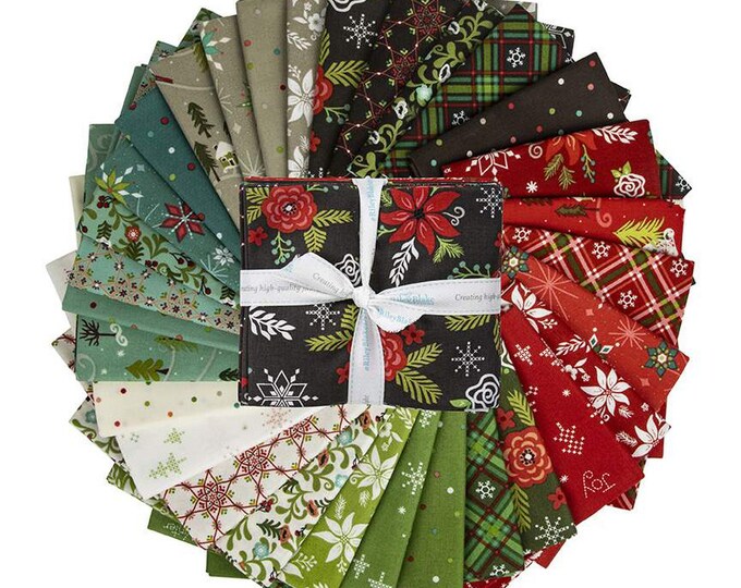 Winter Wonder Fat Quarter Bundle, 30 Pieces | by Heather Peterson for ...