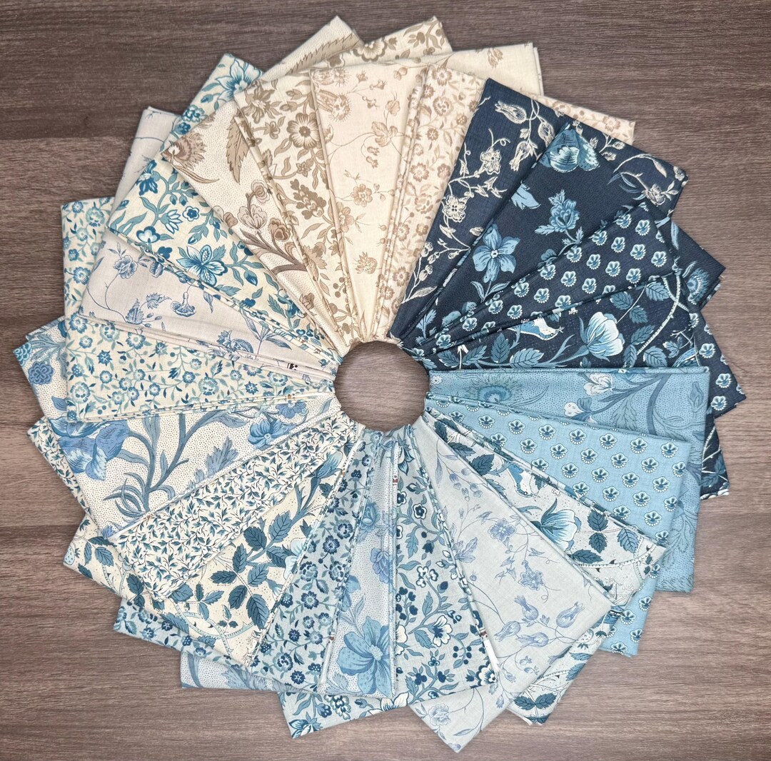 Sacre Bleu Fat Quarter Bundle | 21 - 18"x21" Cuts | Designed by French ...