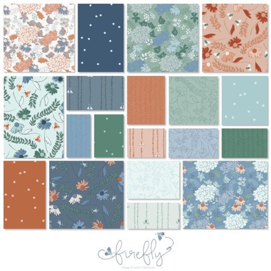 Firefly Full Collection Fat Quarter Bundle, 19 Pieces by Meags & Me for ...