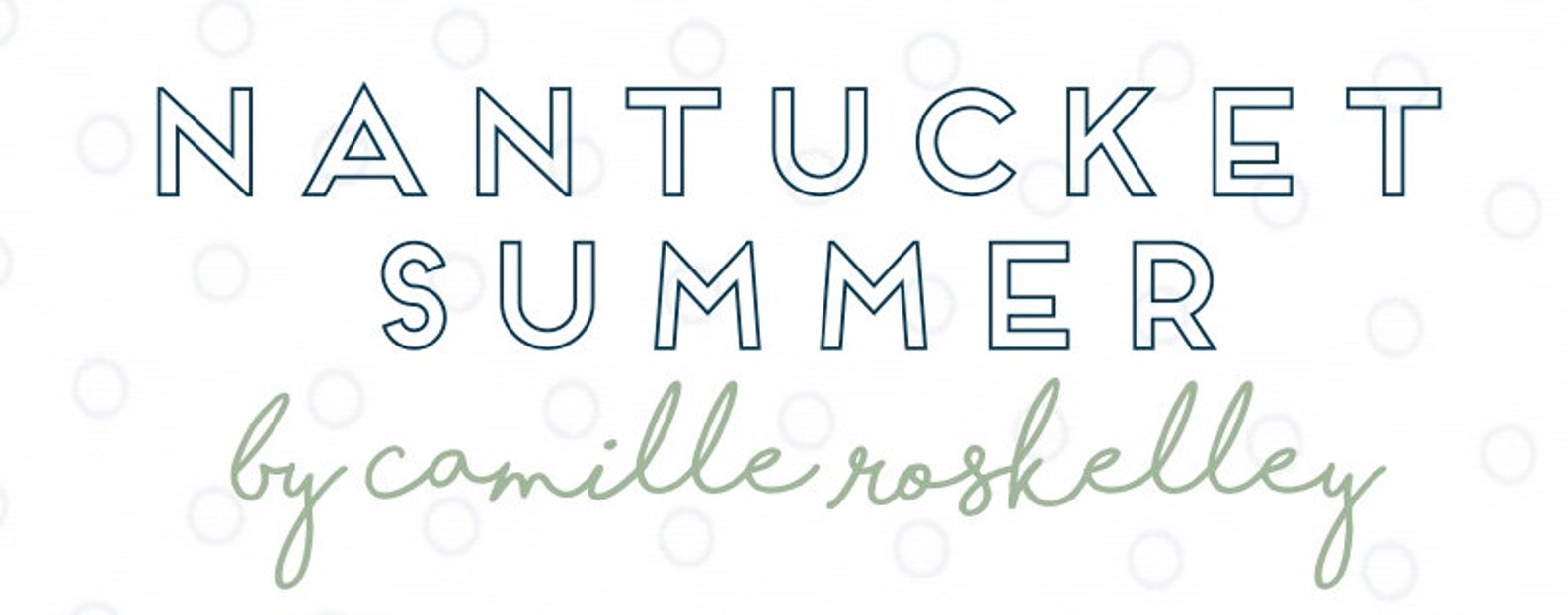 Nantucket Summer Fabric | Priced by the Half Yard | Cream and Navy ...