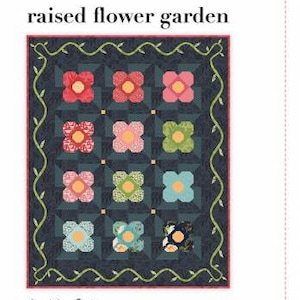 Raised Flower Garden Quilt Kit | Featuring Floral Gardens by Riley ...