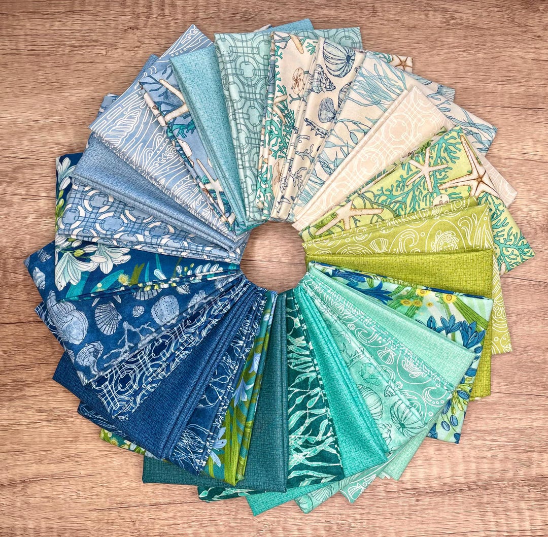 Serena Shores Fat Quarter Bundle | 26 Pieces | by Robin Pickens for ...