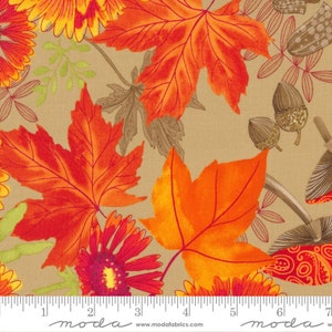 Leaf Press Quilt Kit Featuring Forest Frolic Fabrics by Robin Pickens ...