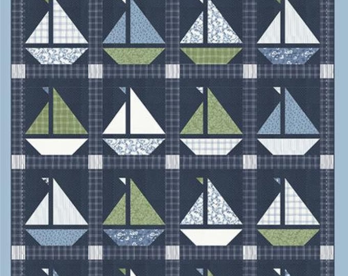 Sail Quilt Kit | Featuring Nantucket Summer by Camille Roskelley for ...