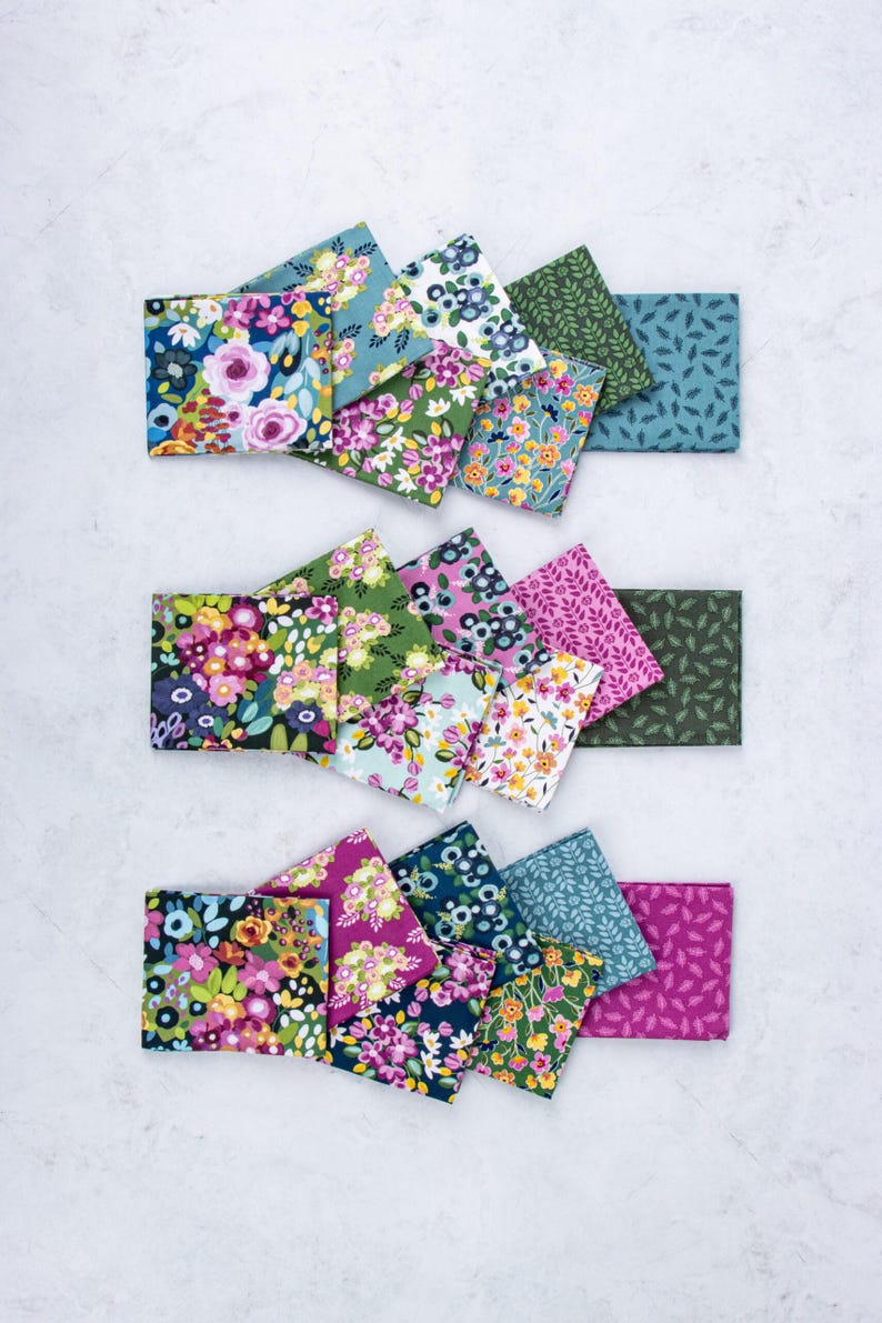 Morning Meadow Full Collection Fat Quarter Bundle | 21 Pieces | by Lila ...