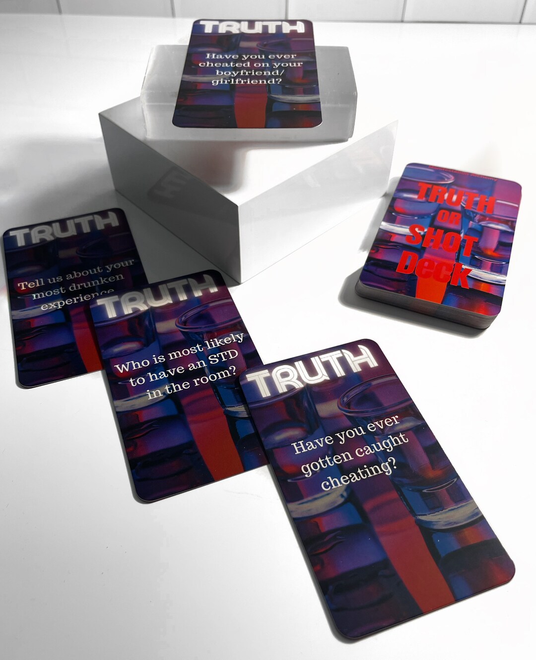 Truth or Shot Deck (PRE-ORDER), Playing Cards, Card Games, Drinking ...