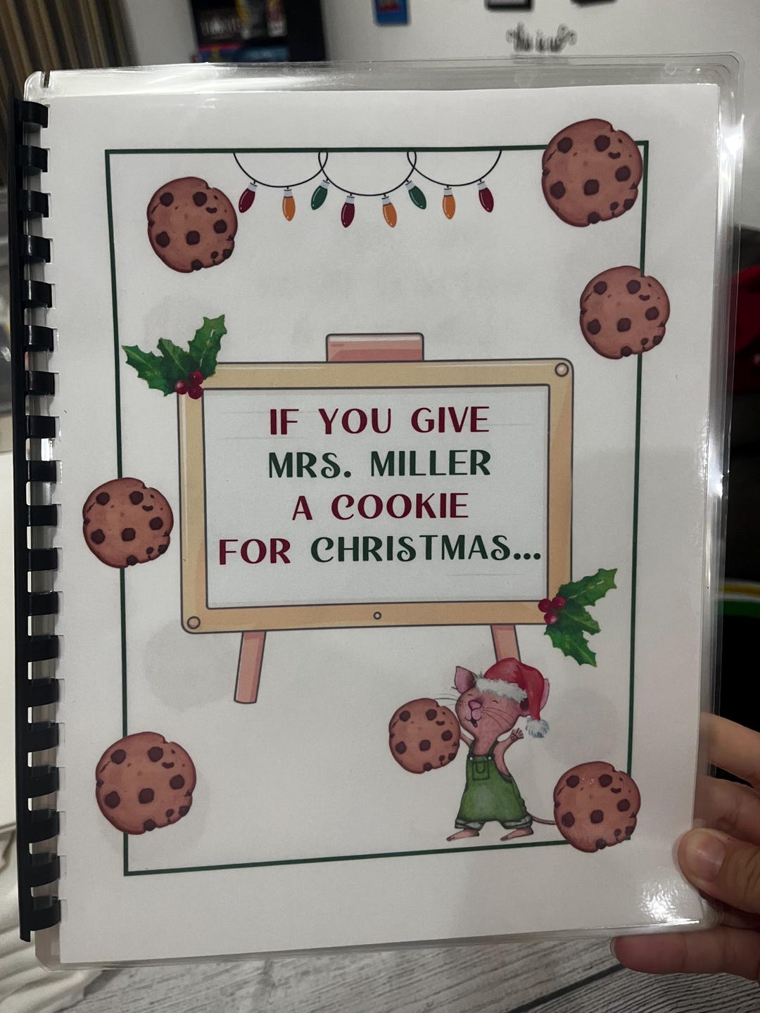 If You Give Your Teacher A Cookie for Christmas Book - Etsy