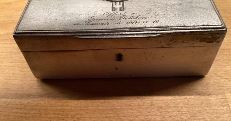 WW1 German Officers Souvenir Cigarette Bon Bon Gift Box - Etsy