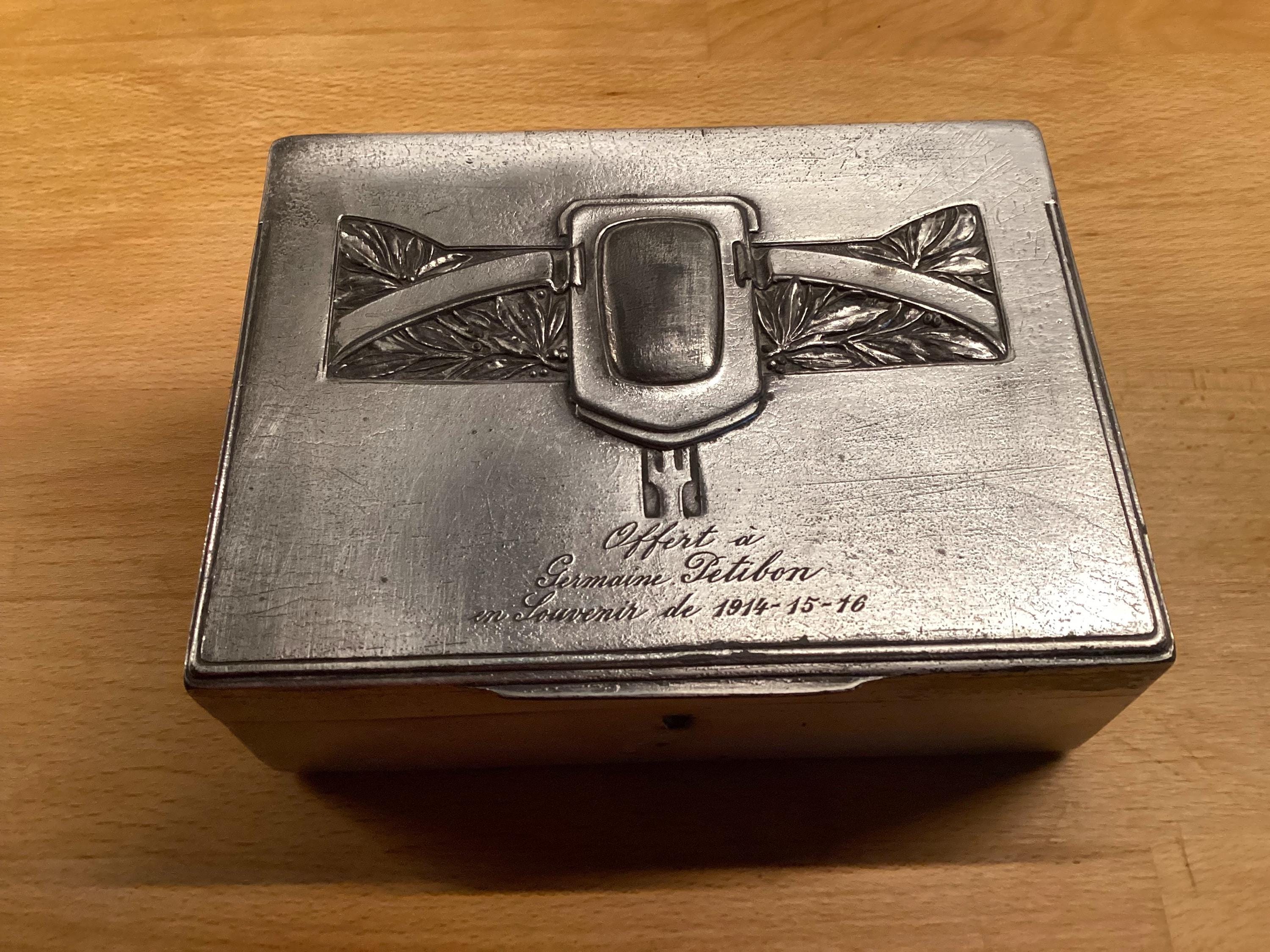 WW1 German Officers Souvenir Cigarette Bon Bon Gift Box - Etsy