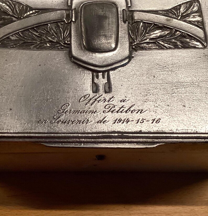 WW1 German Officers Souvenir Cigarette Bon Bon Gift Box - Etsy