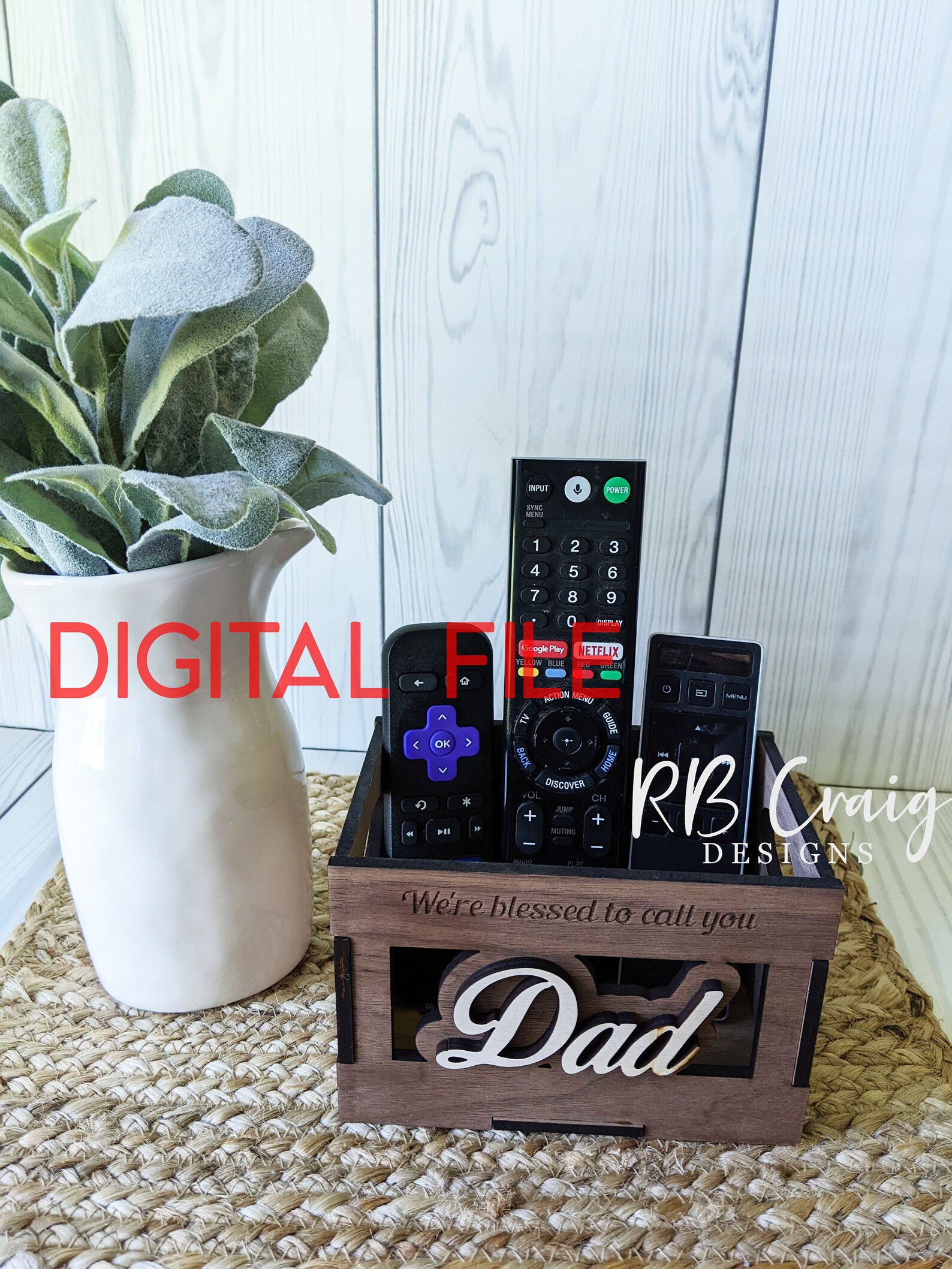 Father's Day Gift Basket Laser Cut Svg Digital File, Dad, Papa, Grandpa ...