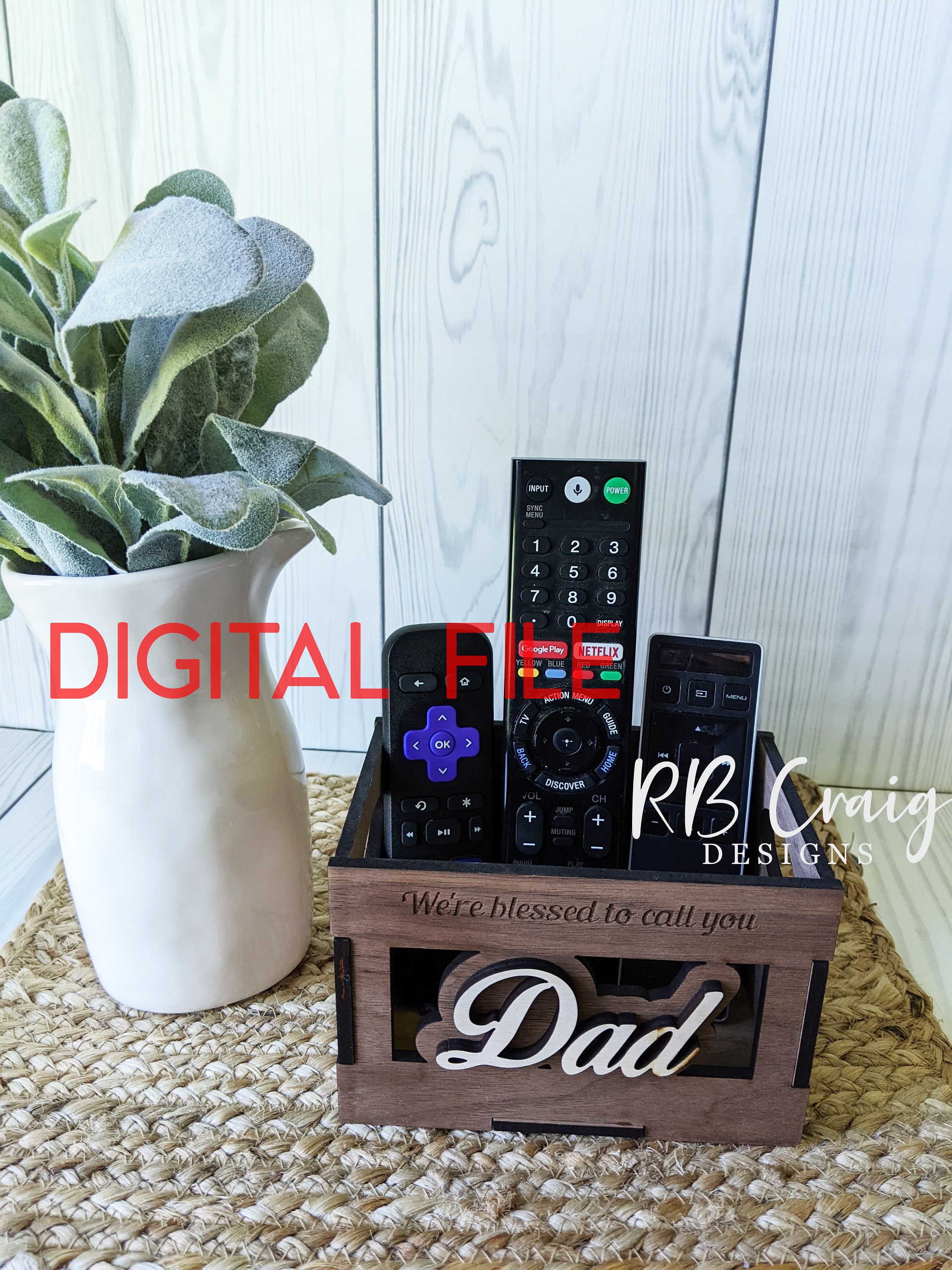 Father's Day Gift Basket Laser Cut Svg Digital File, Dad, Papa, Grandpa ...