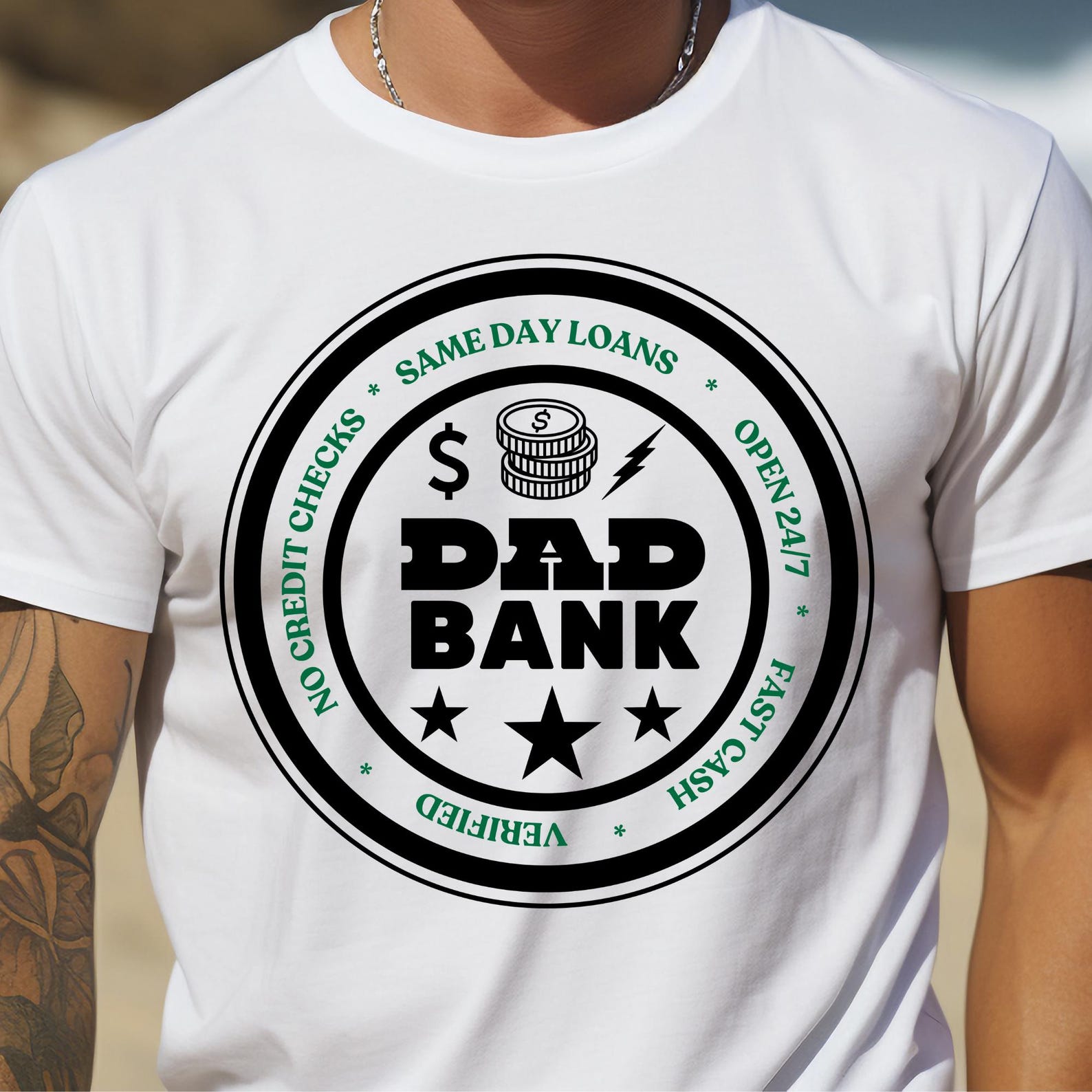 Bank of Dad SVG PNG, Dad Bank, Fathers Day Svg Father's Day Gift Svg ...