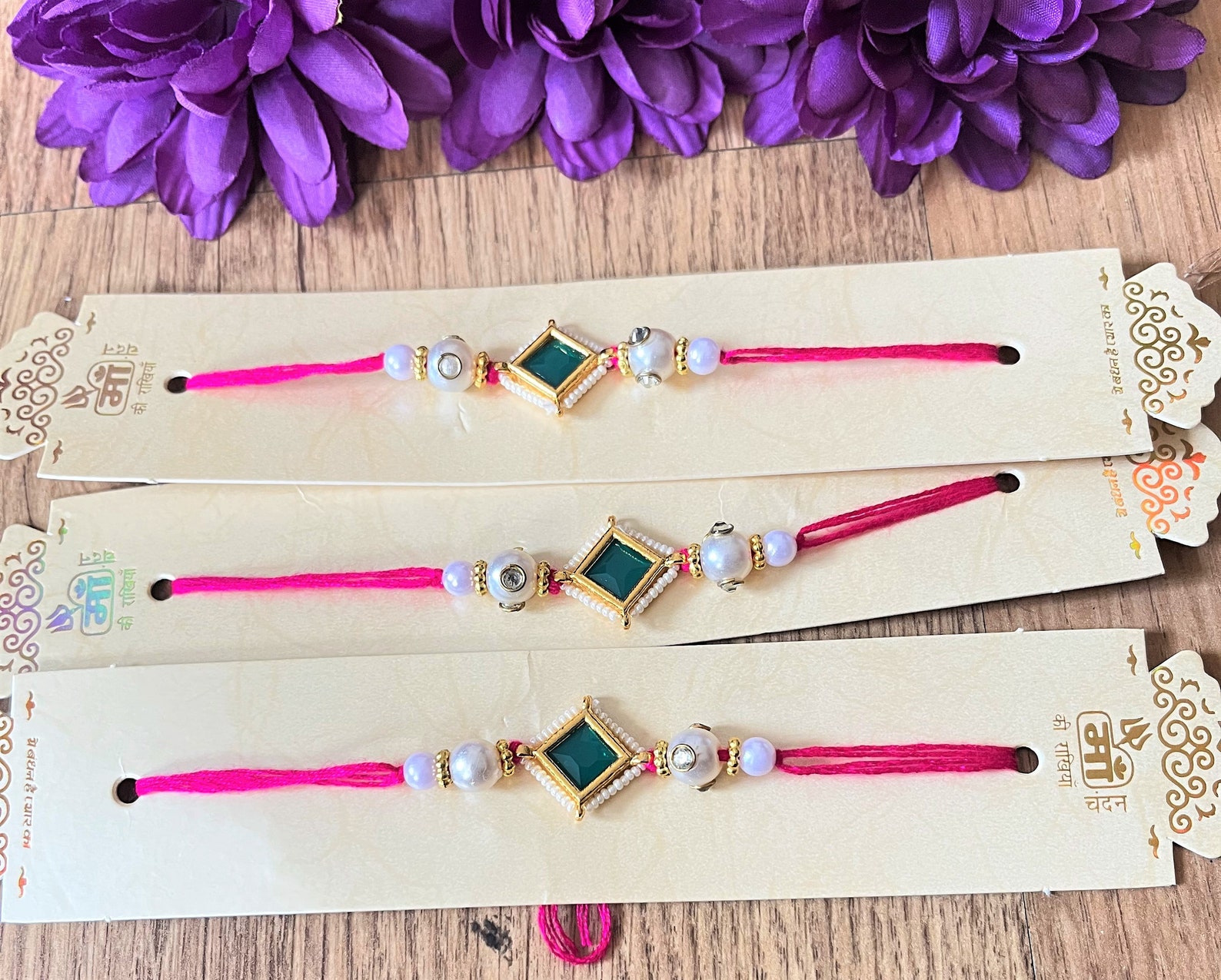 Set of 4 Rakhi for Hindu Festival Raksha Bandhan Dora Rakhadi Rakhee ...