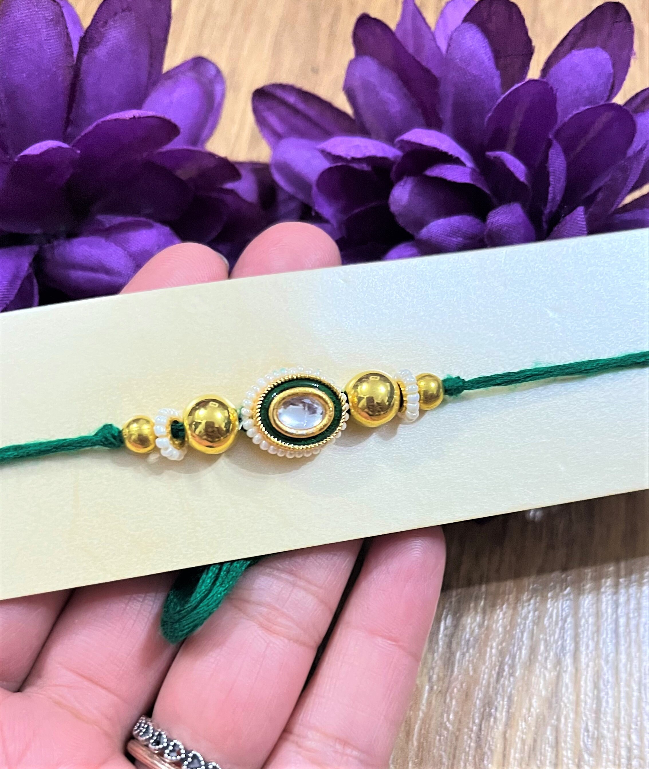 Rakhi for Hindu Festival Raksha Bandhan Dora Rakhadi Rakhee Beaded ...