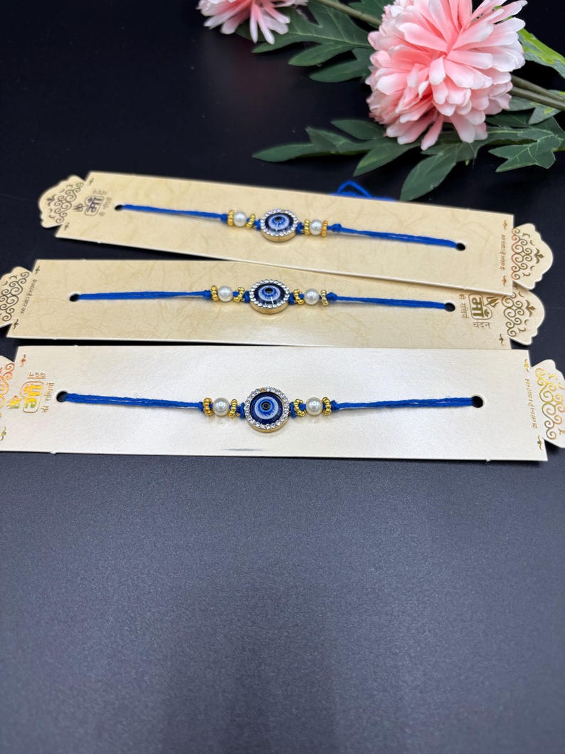 Set of 4 Rakhi for Hindu Festival Raksha Bandhan Dora Rakhadi Rakhee ...