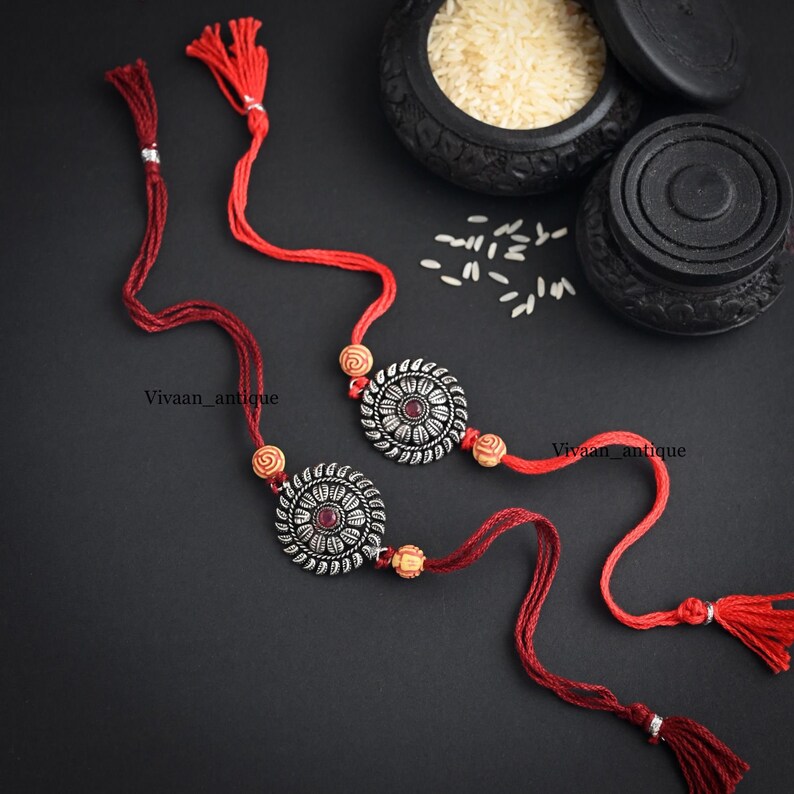 Rakhi for Hindu Festival Raksha Bandhan Dora Rakhadi Rakhee Beaded ...