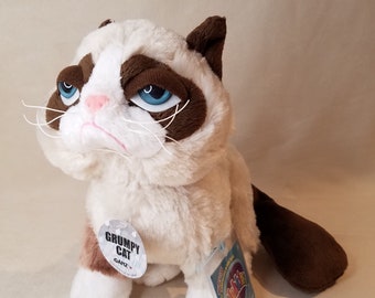 Grumpy Cat Plush - Etsy