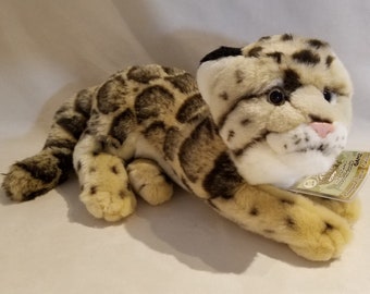 Clouded Leopard Plush - Etsy