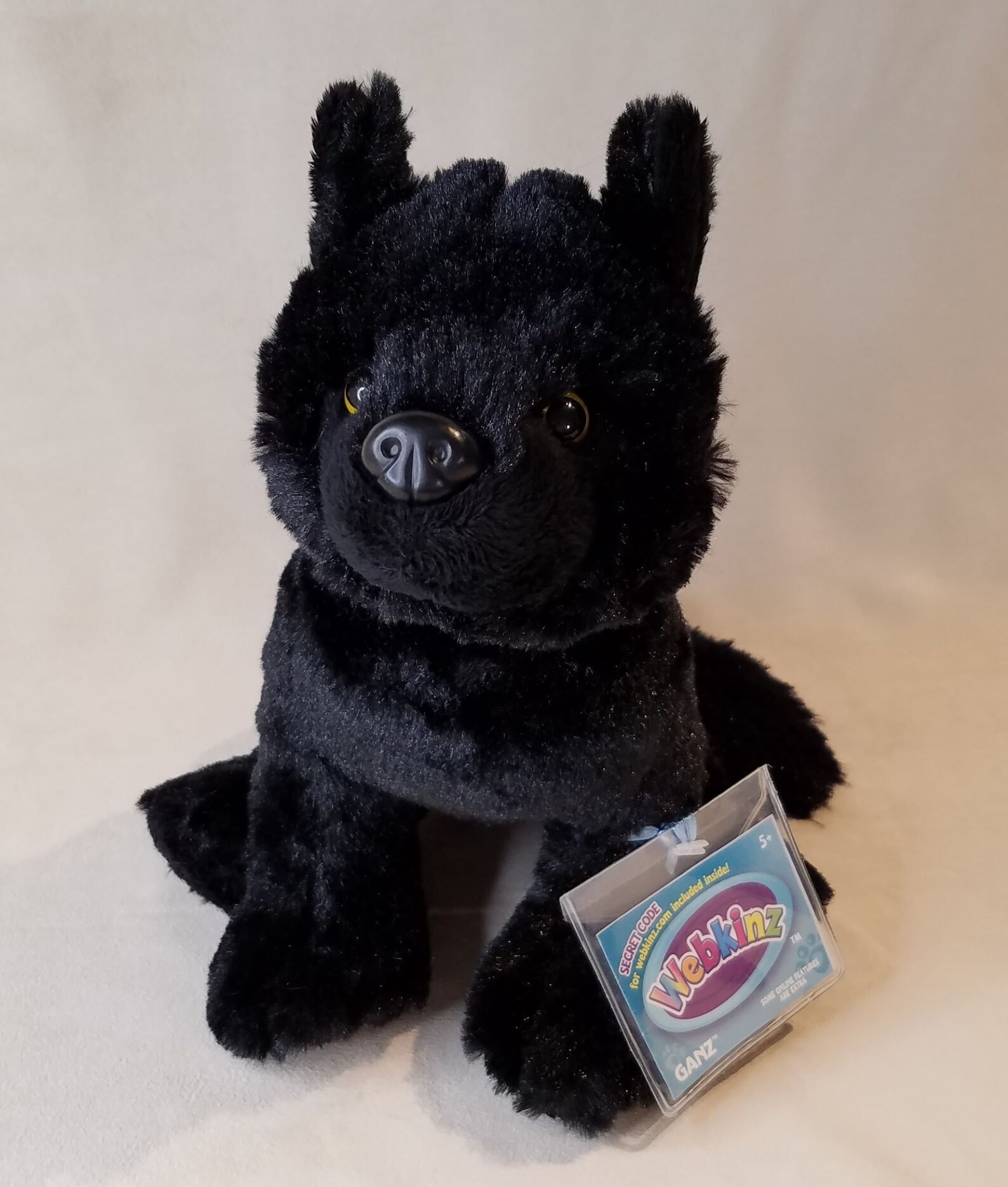 Classic Webkinz Black Wolf NWT HM700 Retired Sold Out High - Etsy