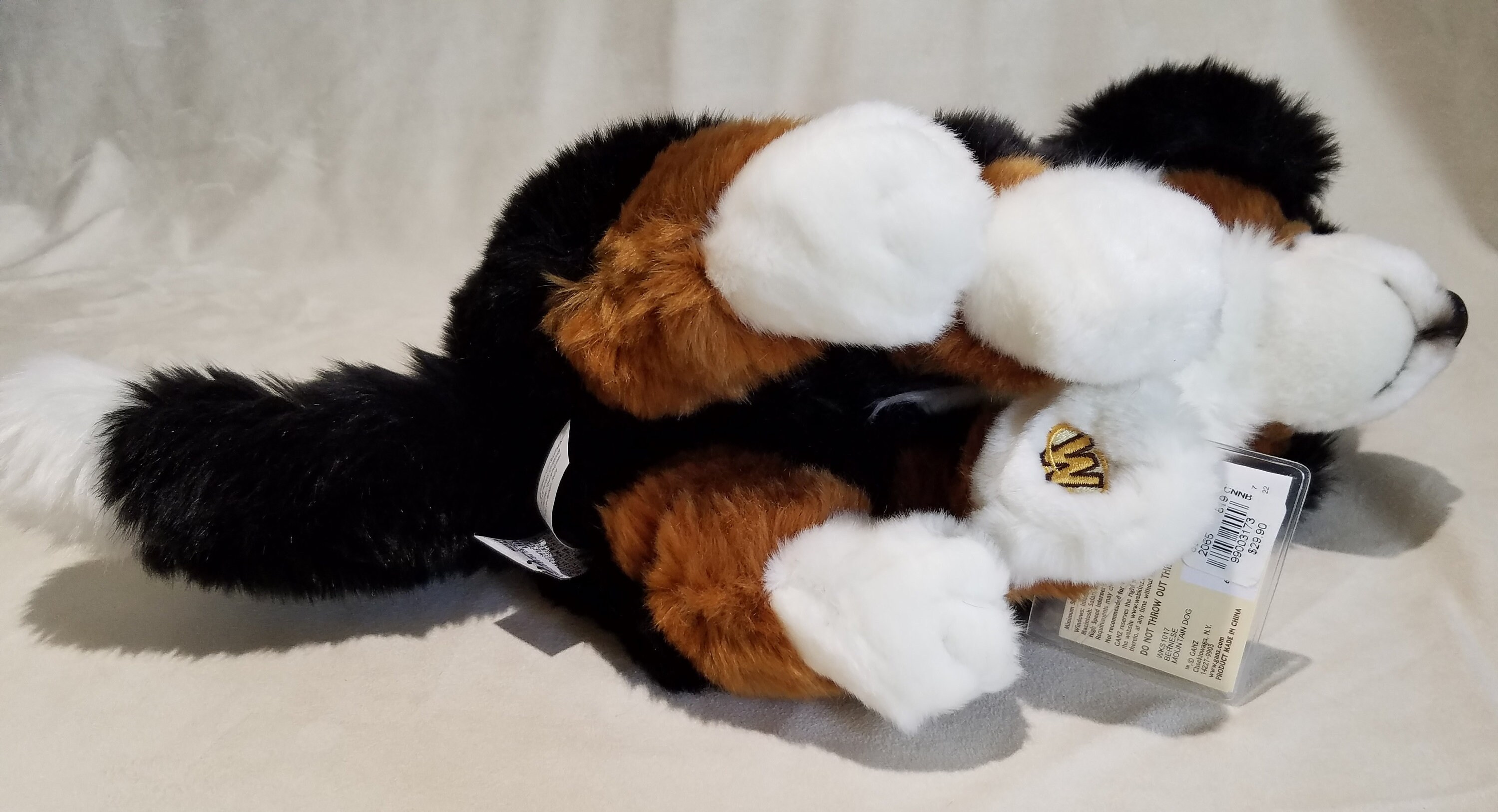 Classic Webkinz Signature Bernese Mountain Dog WKS1017 NEW | Etsy