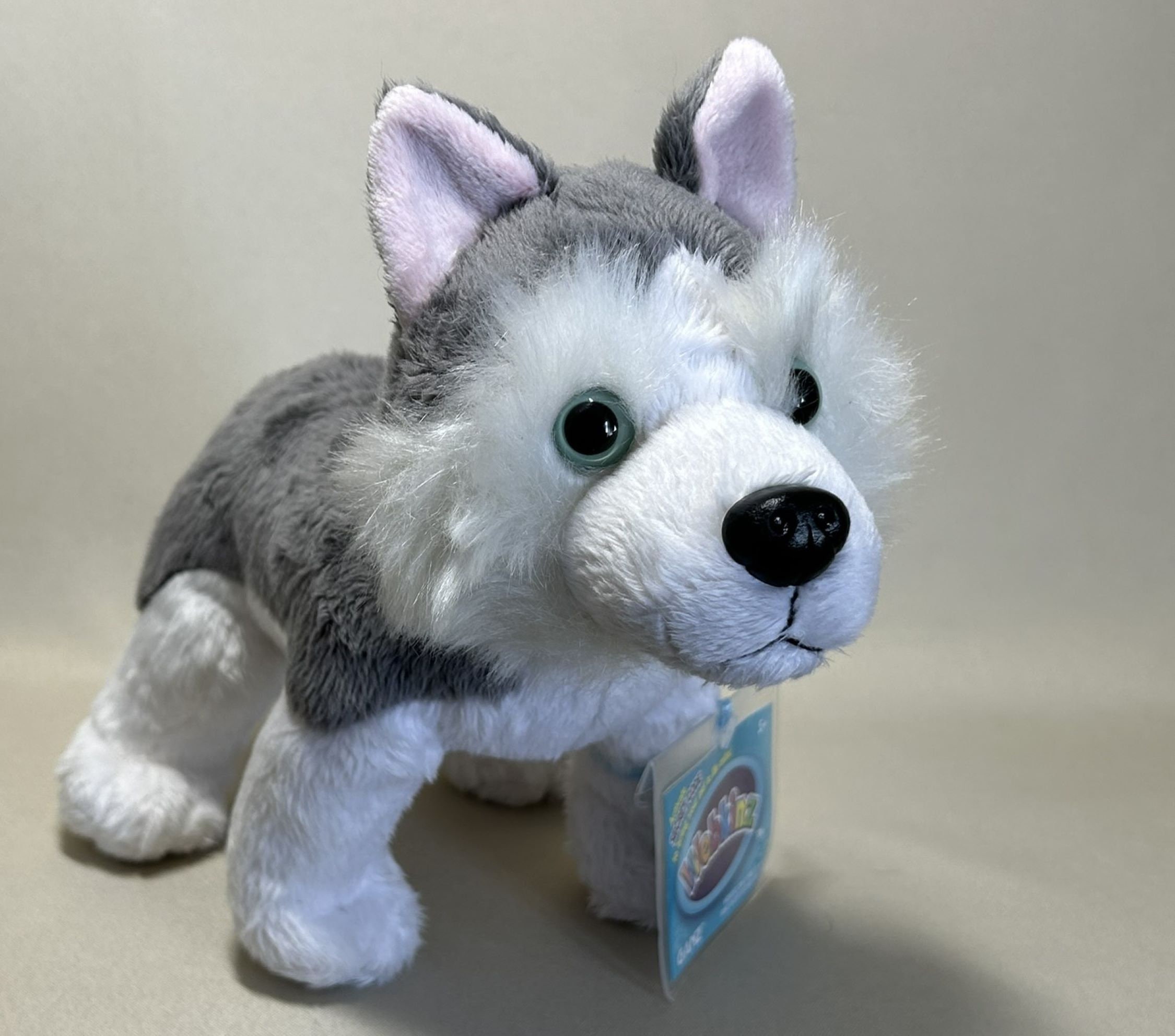 Webkinz Classic Siberian Husky HM818 Grey White Plush Stuffed Animal Dog by Ganz W Sealed Code Etsy UK