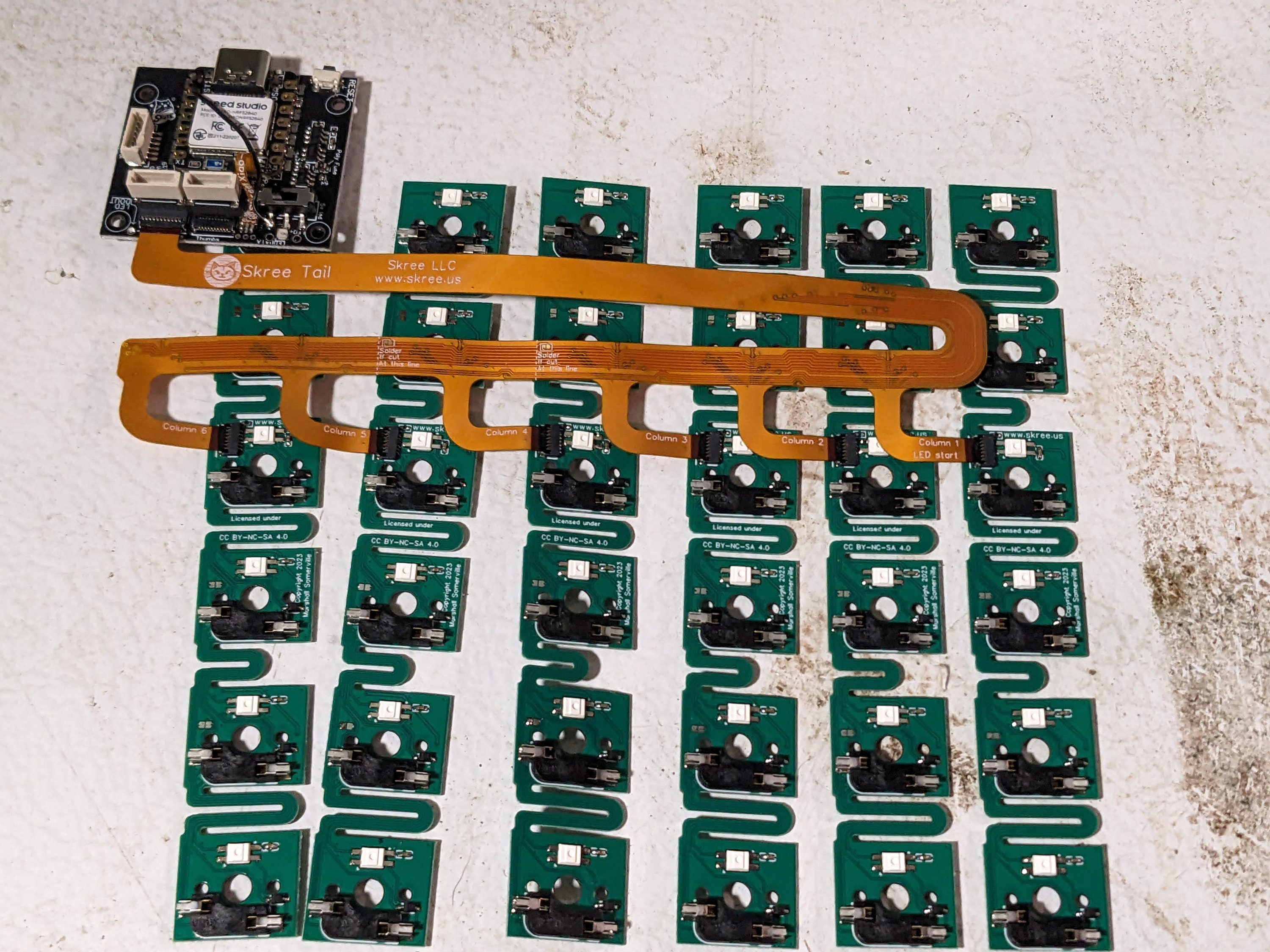 Skree Tail Flexible PCB System - Etsy