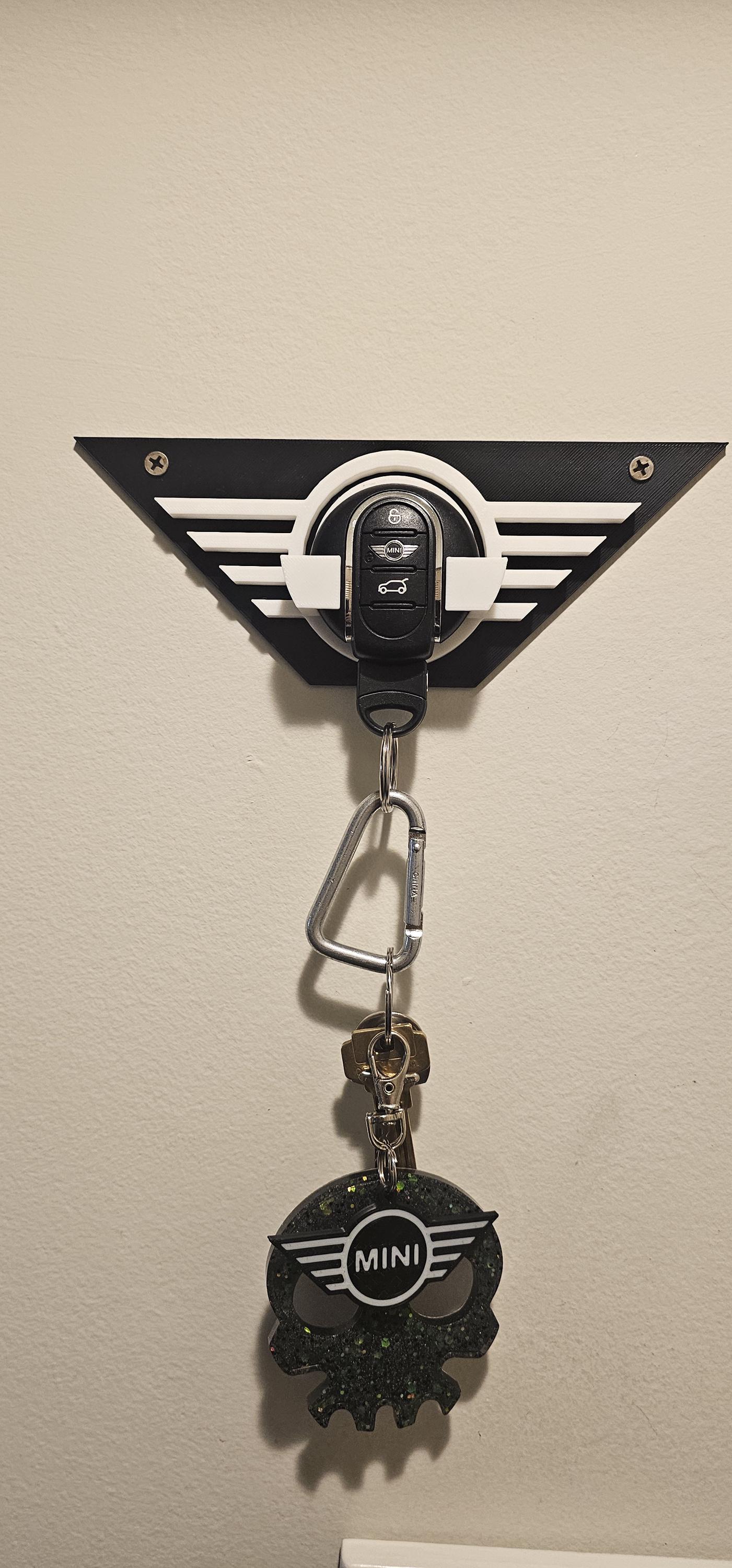 Mini Cooper Key Holder – 3D Printed Wall Mount for Gen2 & Gen3 MINI ...