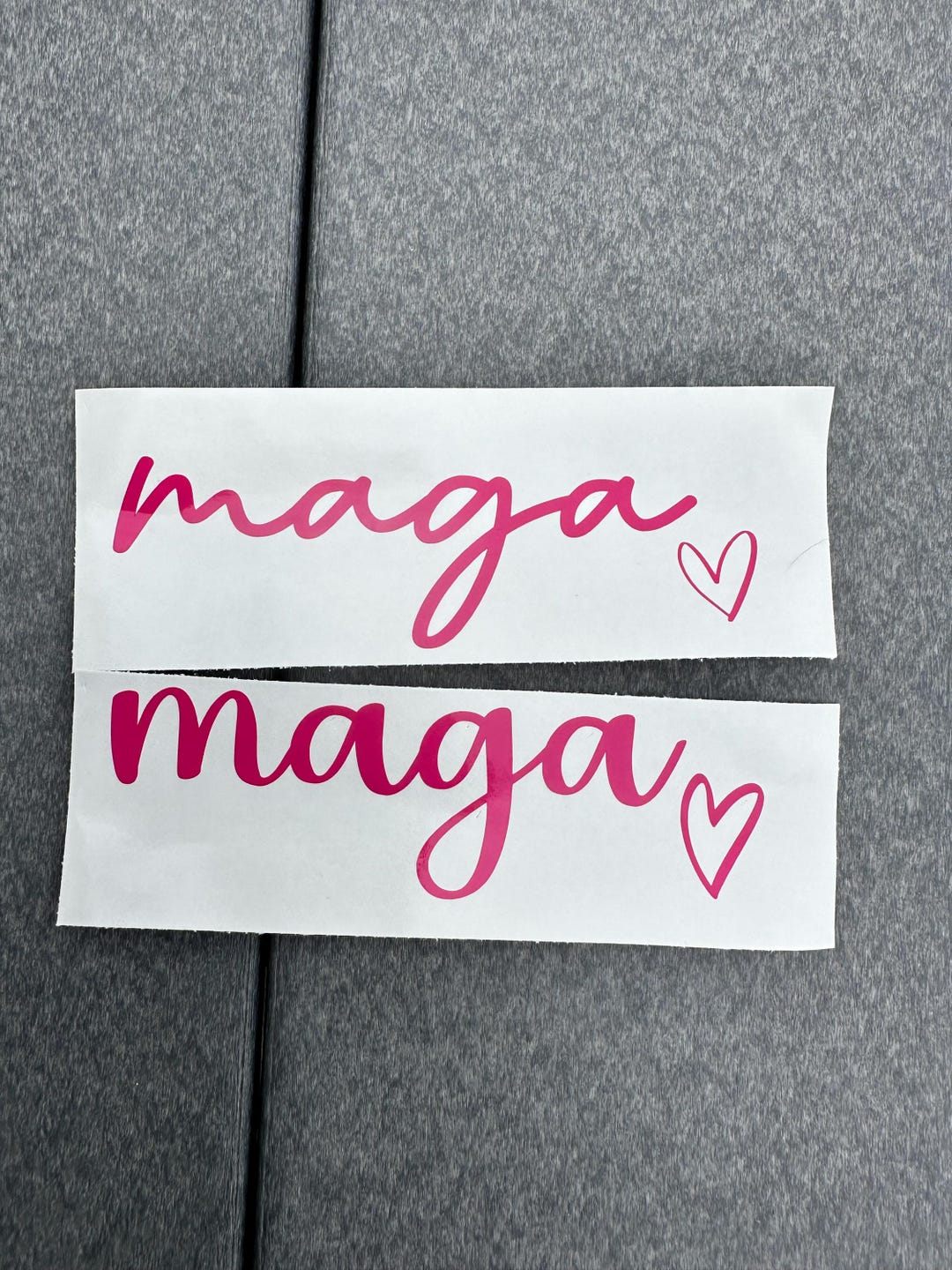MAGA Cursive Vinyl Decal | MAGA Decal | Make America Great Again Decal ...
