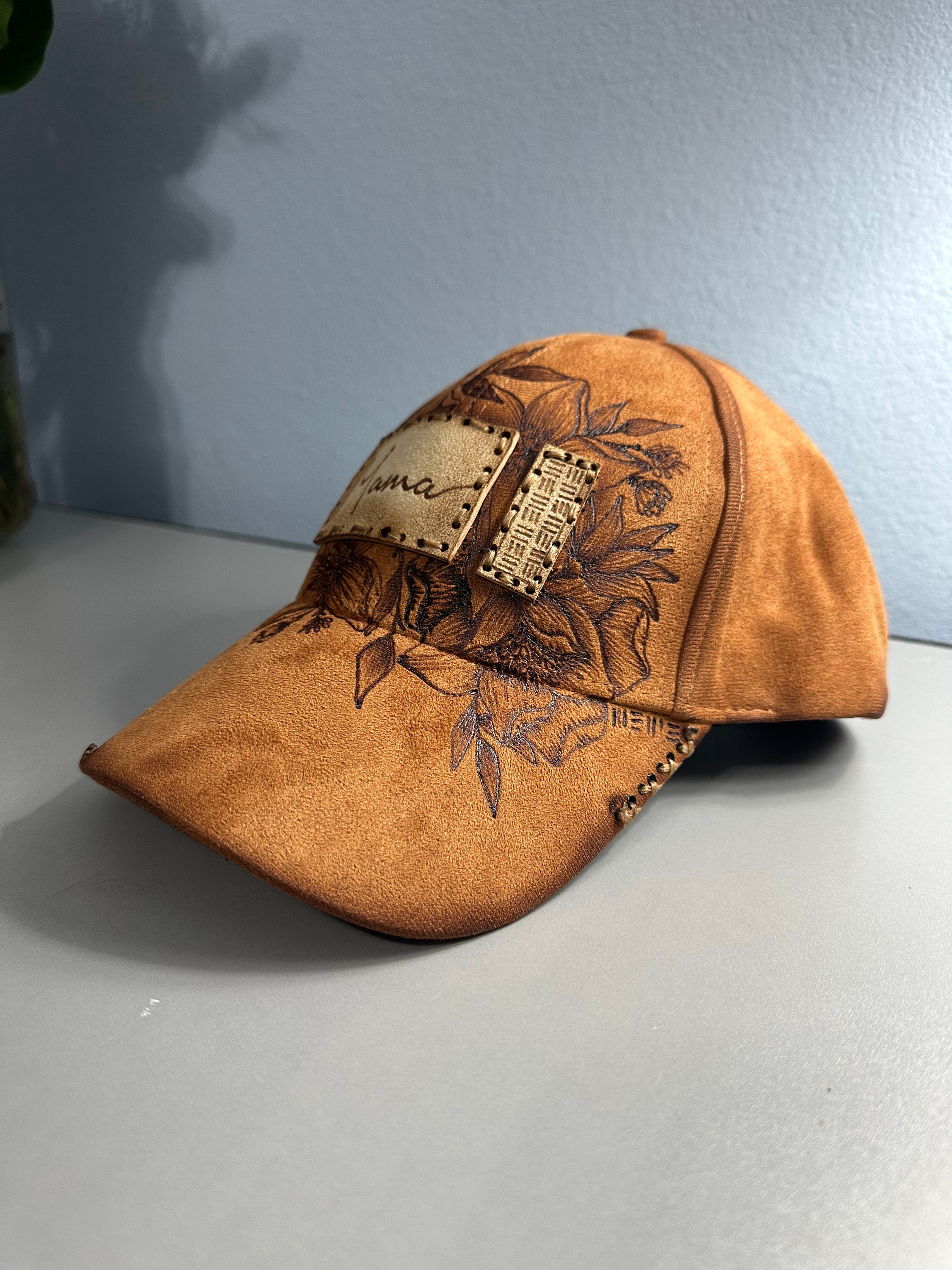 Mama Camel Suede Ballcap - Etsy