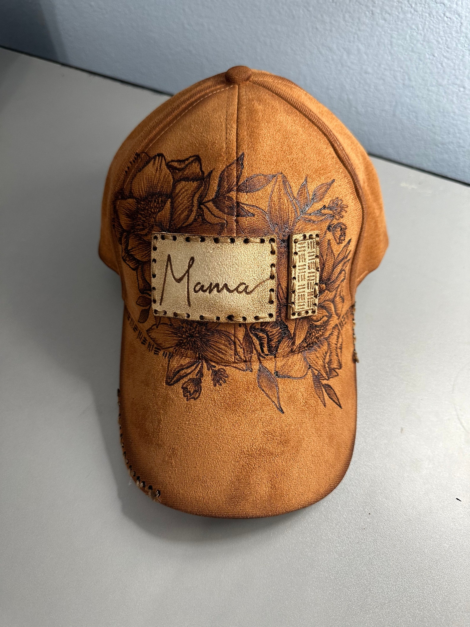 Mama Camel Suede Ballcap - Etsy