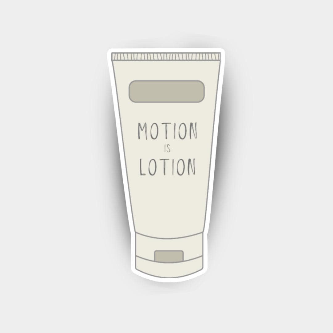Motion is Lotion Sticker; OT Brain Sticker; Occupational Therapy ...