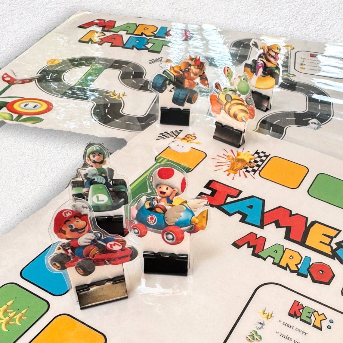 Mario Kart Board Game, Occupational Therapy Craft & Intervention by OT ...