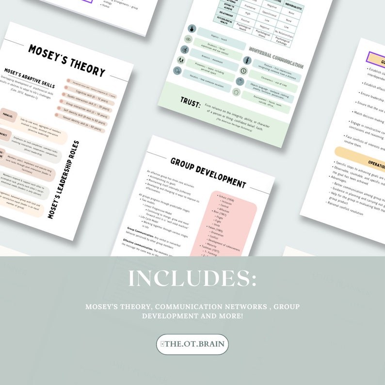 Occupational Therapy Professional Dynamic Bundle by OT Brain, Digital ...