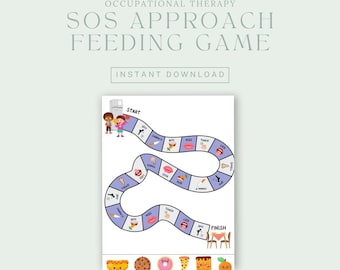 SOS Approach Feeding Mats, Occupational Therapy Craft & Intervention by ...