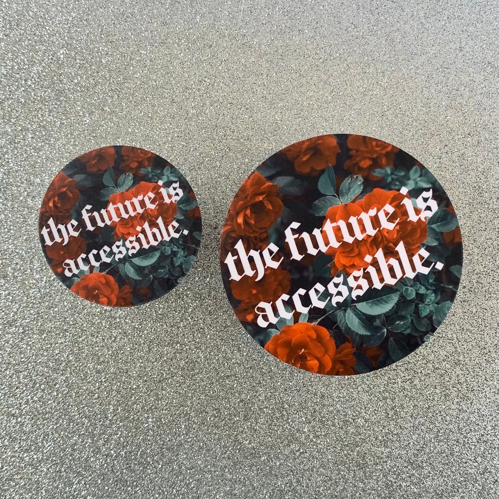 The Future is Accessible Sticker/ Anti Ableism Water Bottle - Etsy