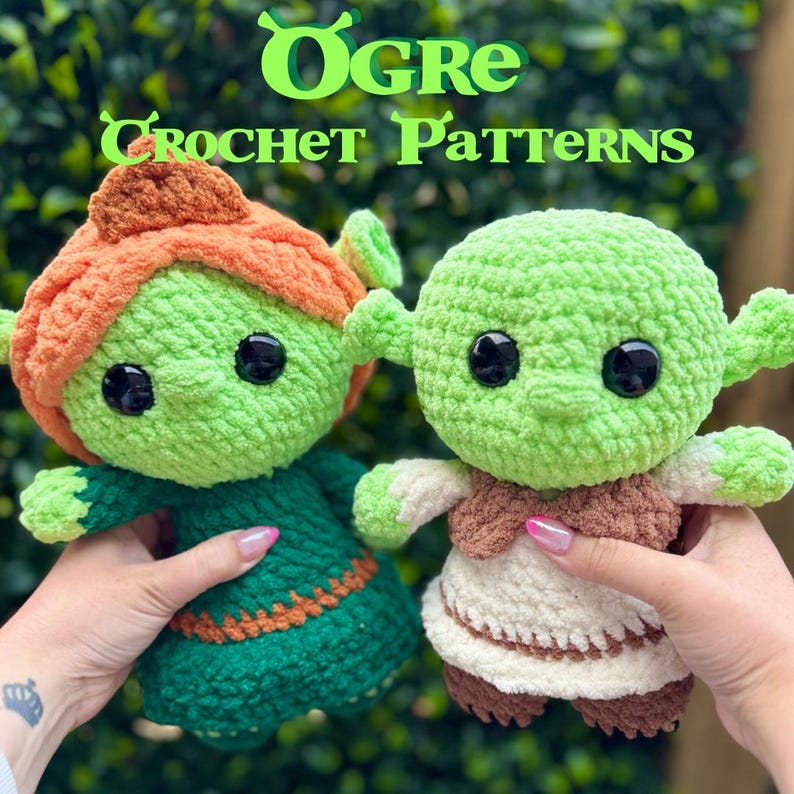 Ogre Crochet Patterns- Digital File - Etsy