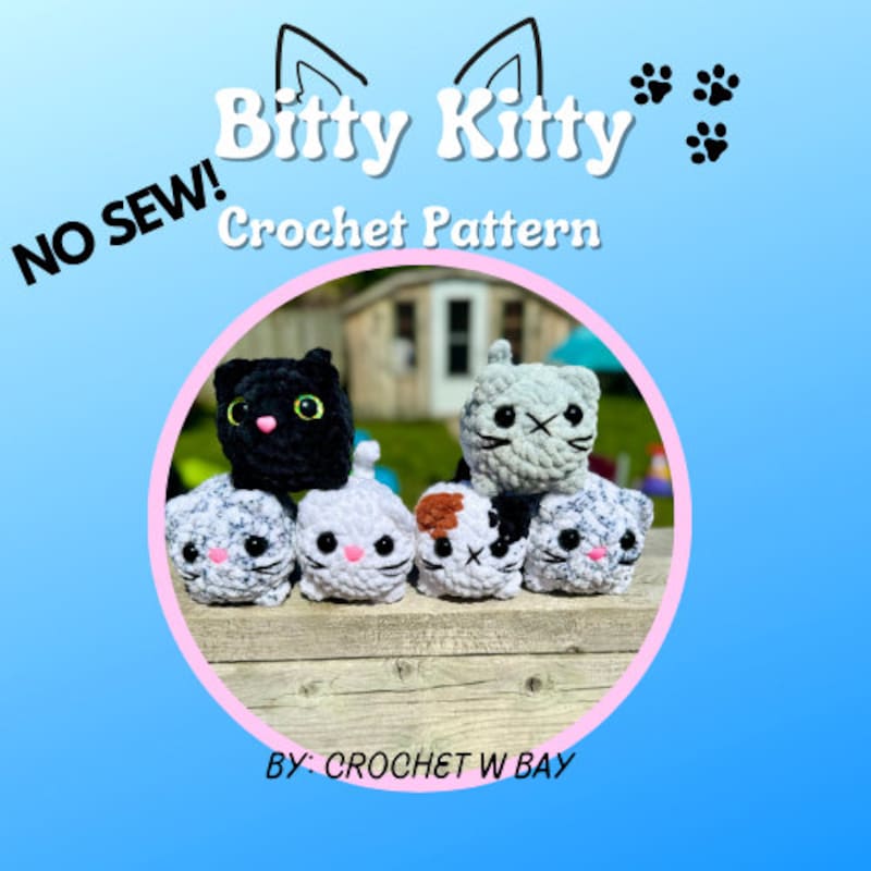Kitty Crochet Pattern - Etsy