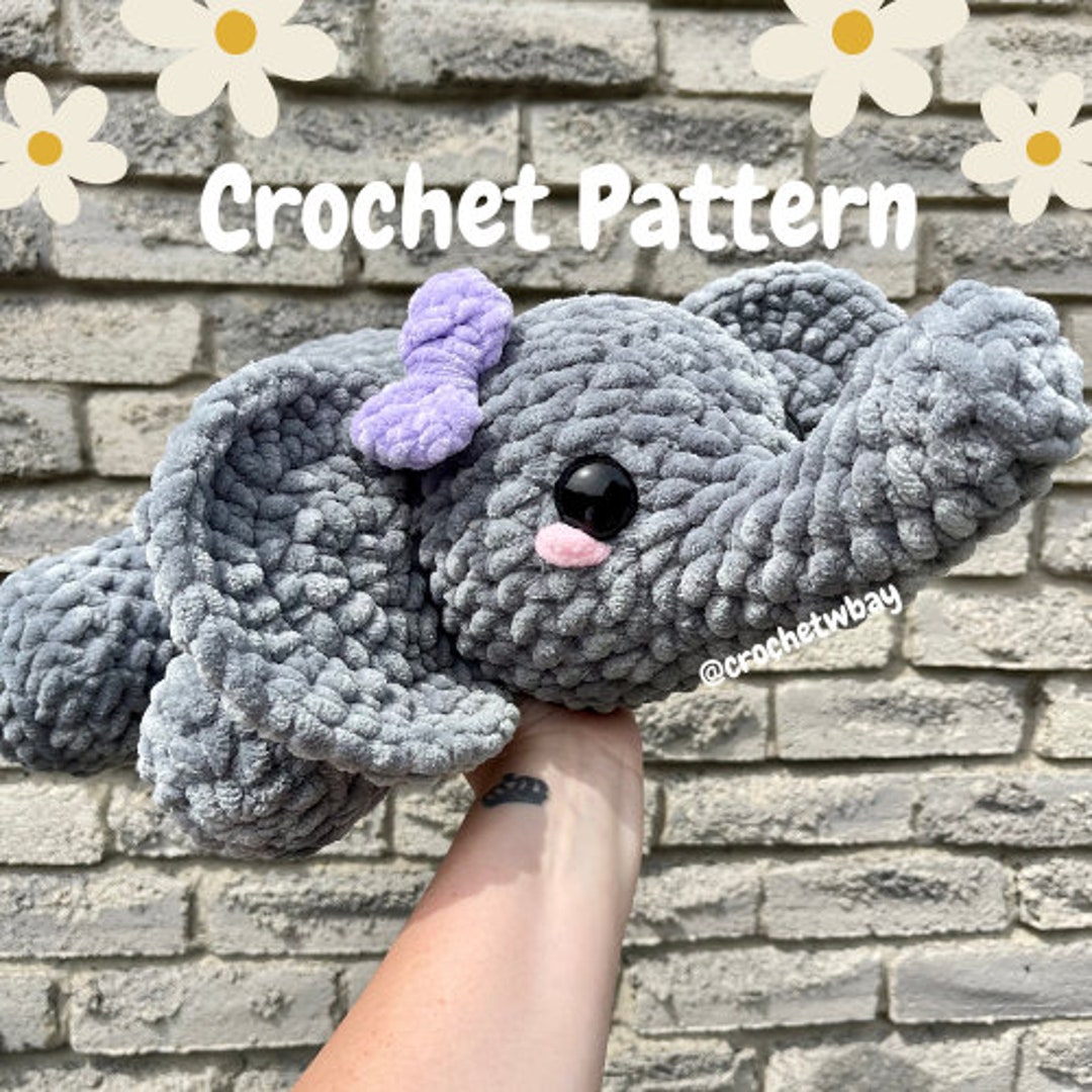 Digital File- Effie the Elephant Crochet Pattern - Etsy